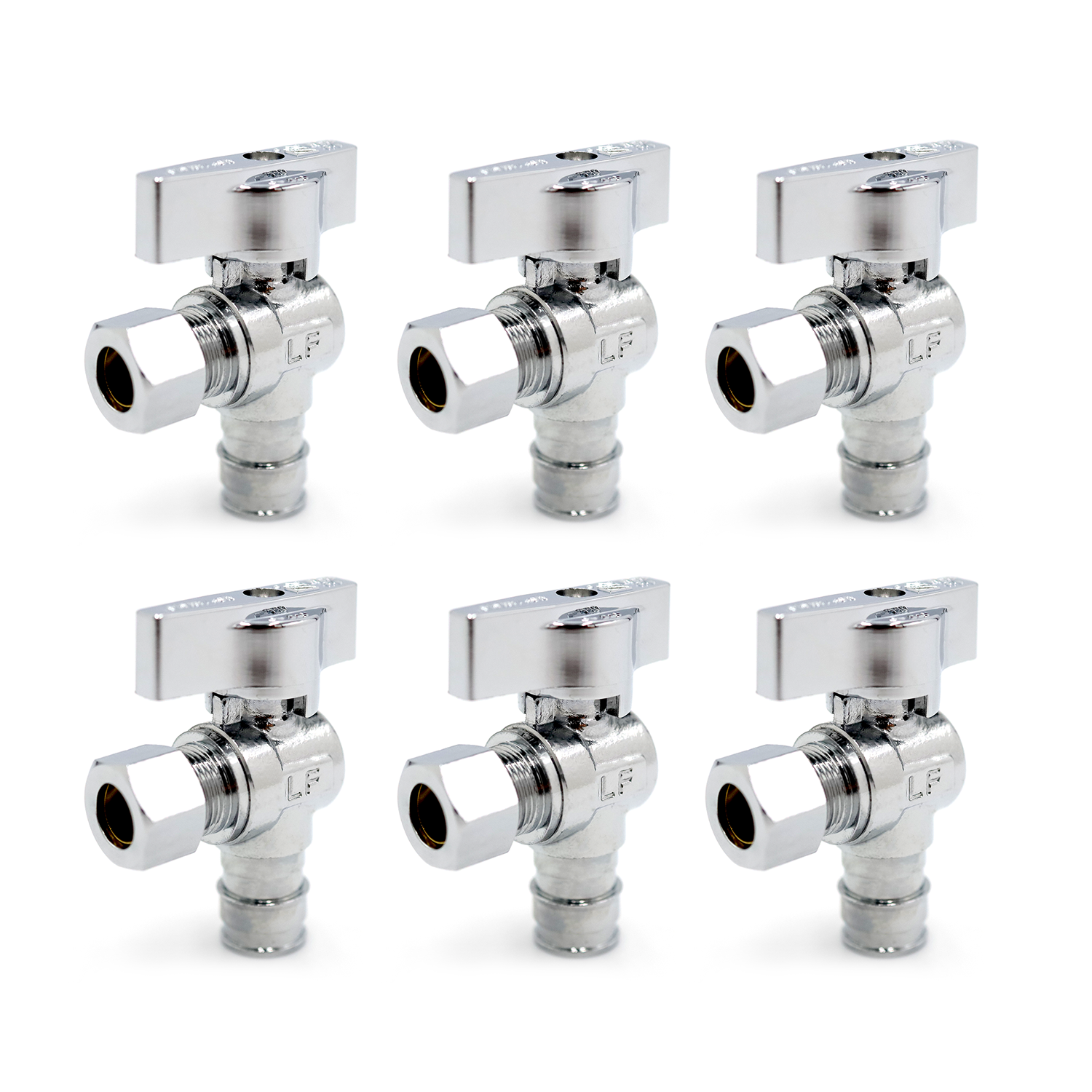 PEX A Expansion Supply Stop Valve (6 Pack) | HPS: HvacPlumbingShop.com
