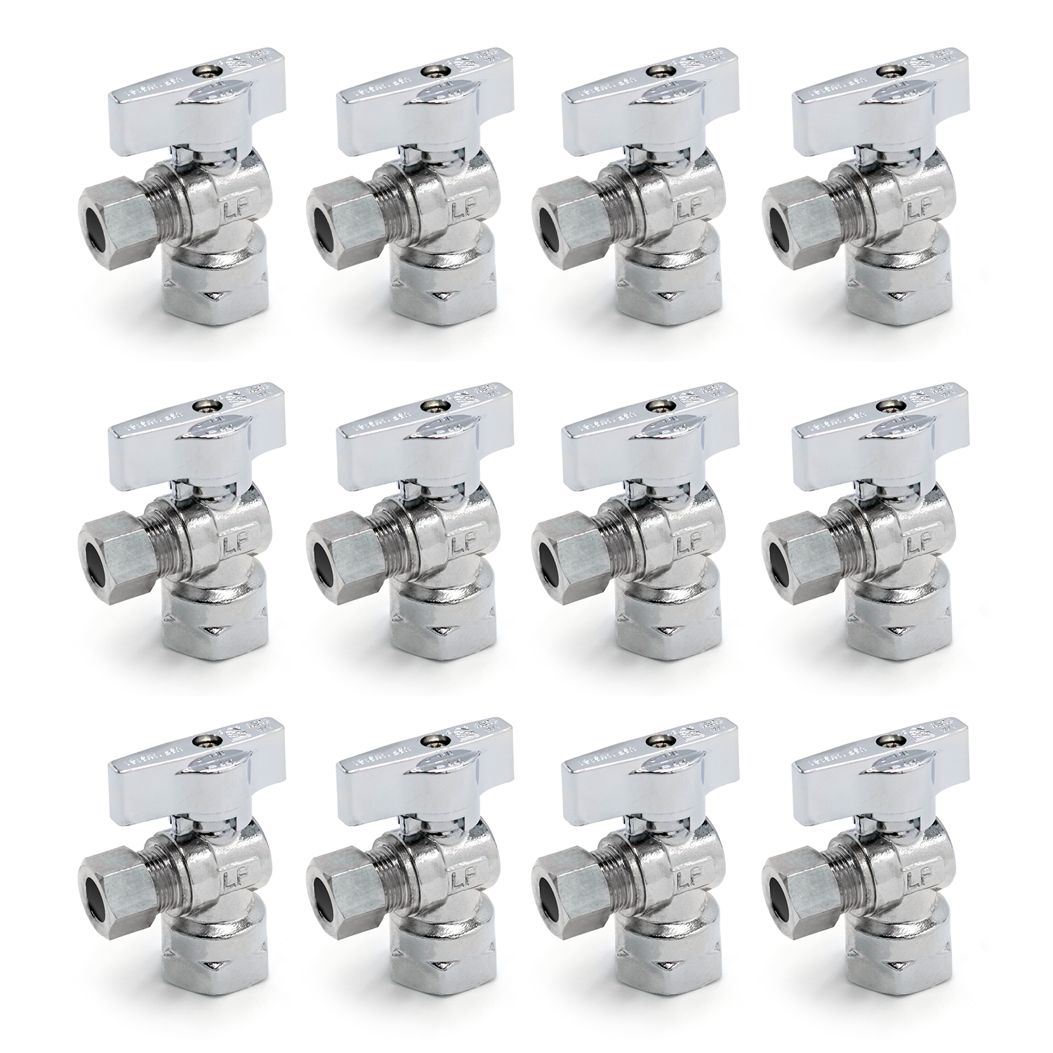 FIP Supply Stop Valve (12 Pack) | HPS: HvacPlumbingShop.com